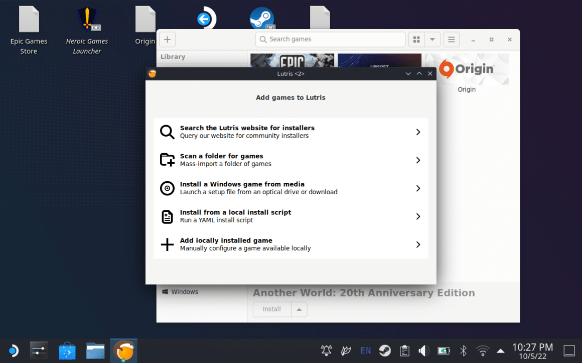 Comment installer les jeux Epic Games, GOG, Ubisoft, Battlenet, Origin et autres launchers sur ...