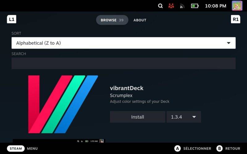 Installer CSS Loader via Decky Loader pour installer des thèmes sur ...