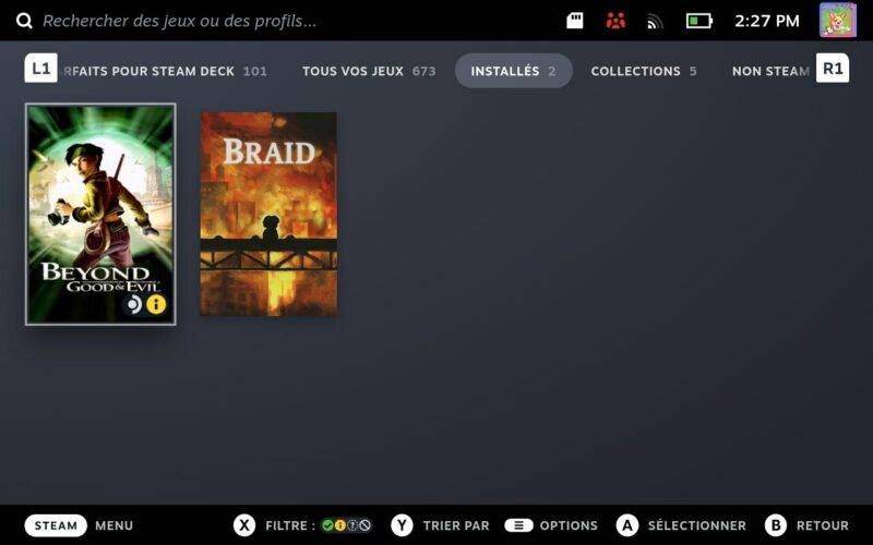 Modifier les jaquettes de ses jeux sur Steam Deck avec Steamgriddb