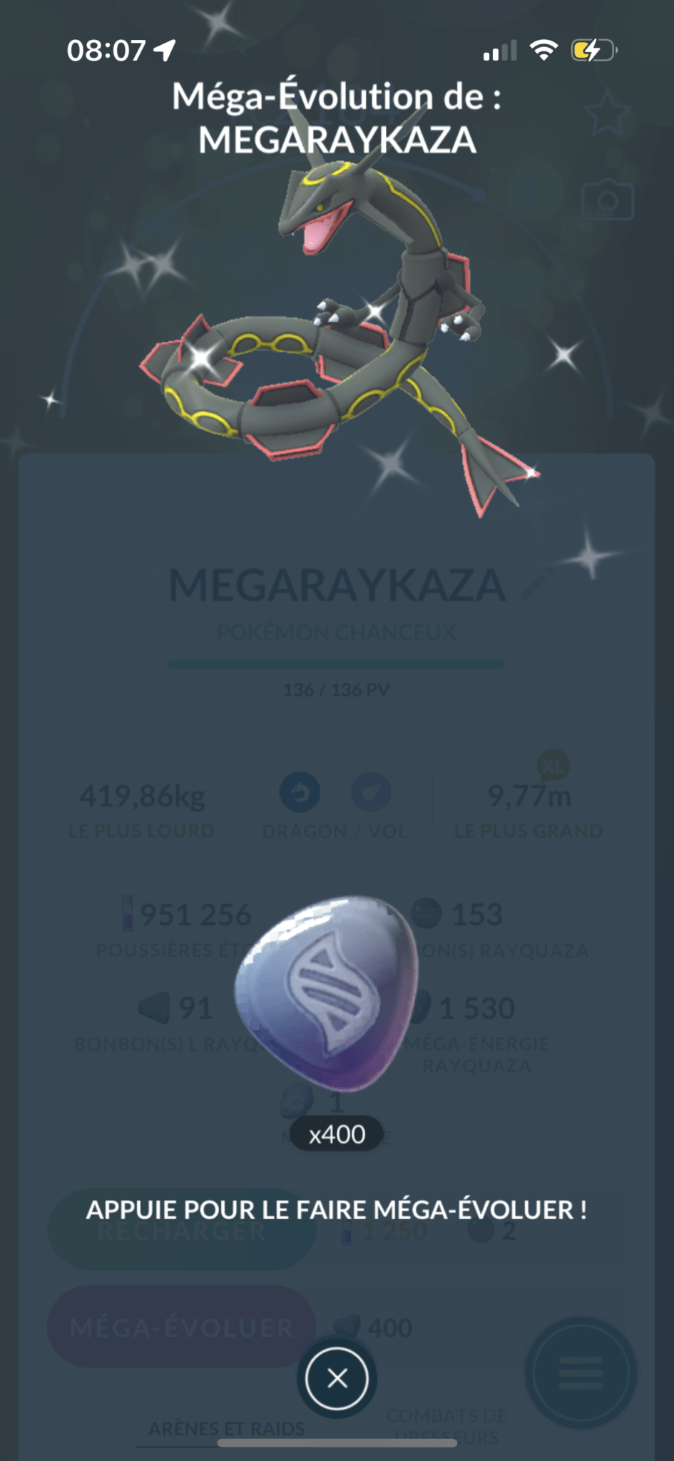 Le guide d'évolution de Méga-Rayquaza et comment trouver des Météorites ...