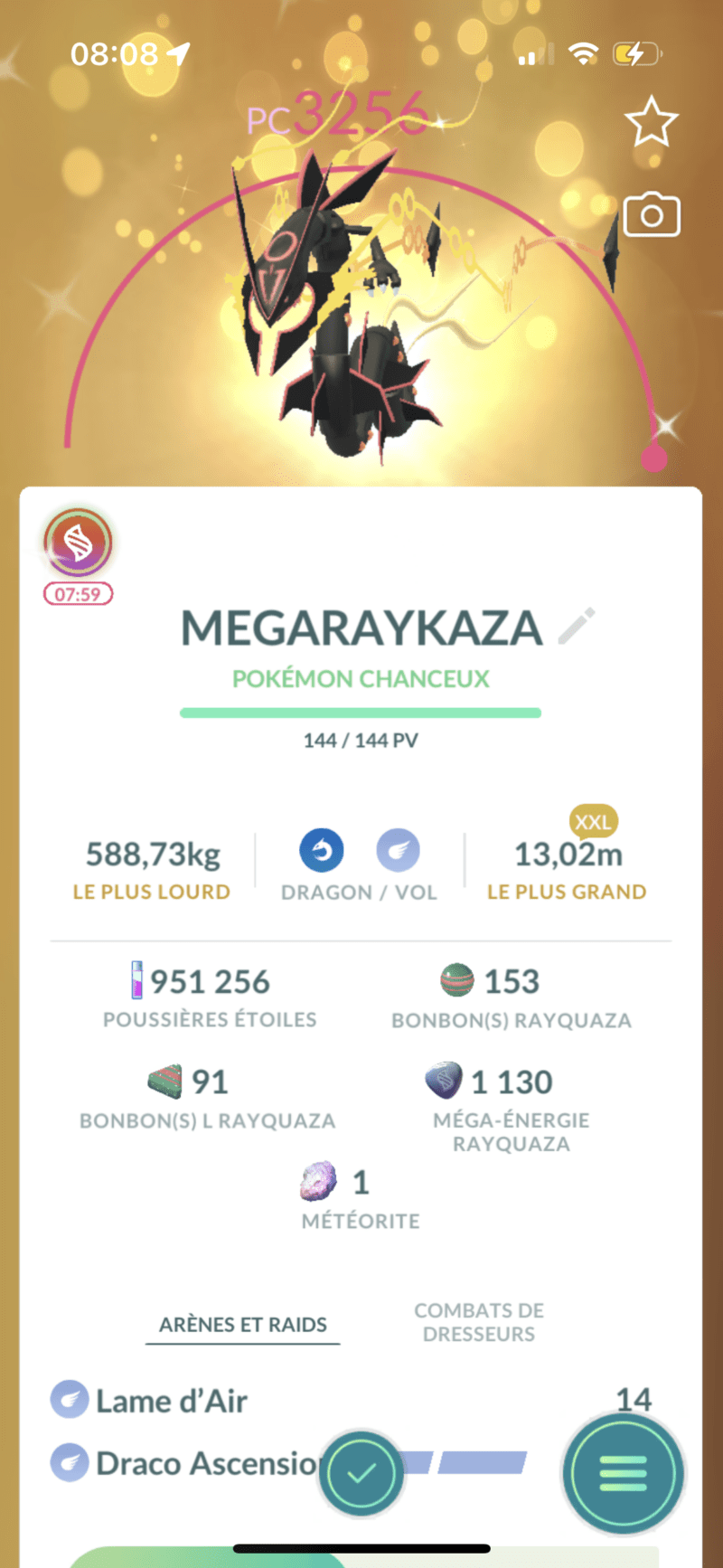 Le guide d'évolution de Méga-Rayquaza et comment trouver des Météorites ...