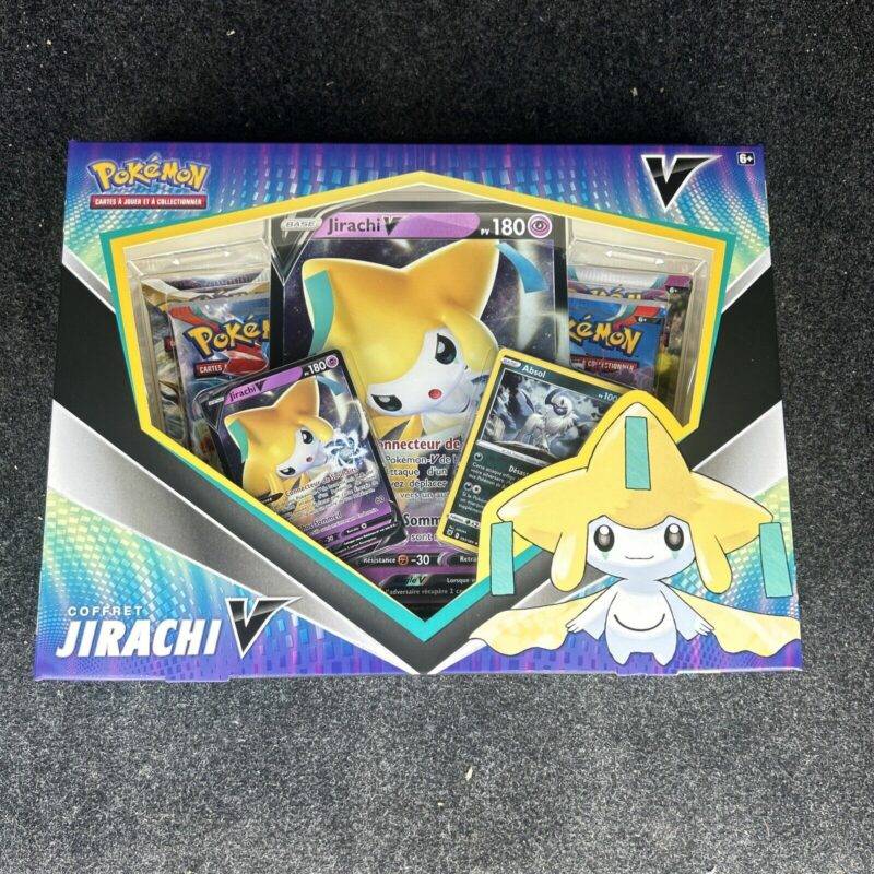 Un coffret Jirachi-V pour le JCC Pokémon disponible en exclusivité chez ...