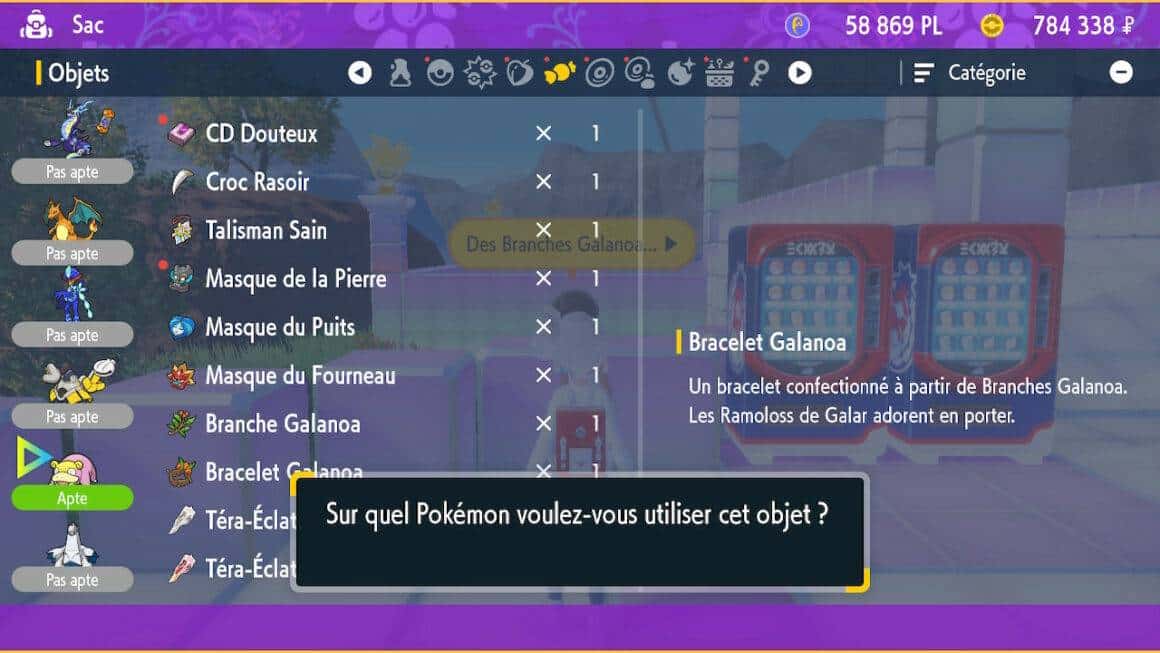 Comment Faire évoluer Ramoloss De Galar Et Où Trouver Bracelet Galanoa