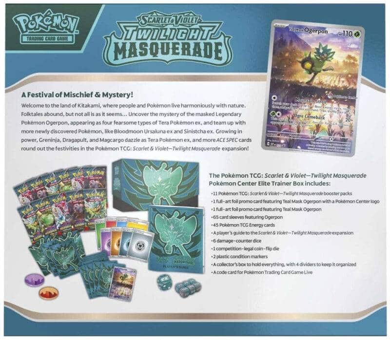 Écarlate et Violet - Mascarade Crépusculaire (TWM) : Liste des cartes ...