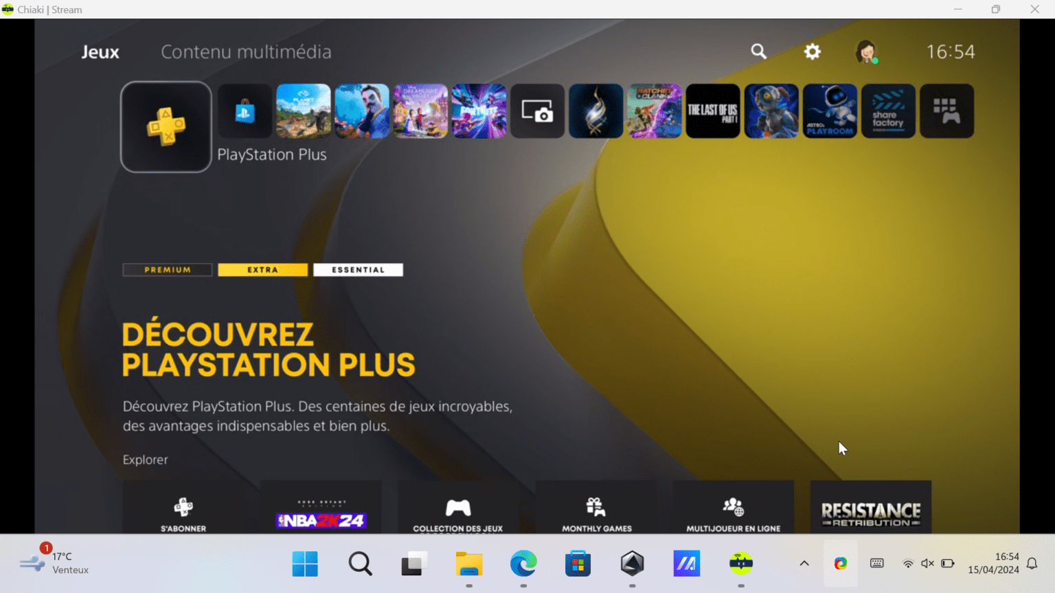 Utiliser le Remote Play PlayStation 4 et PlayStation 5 sur ROG Ally ...