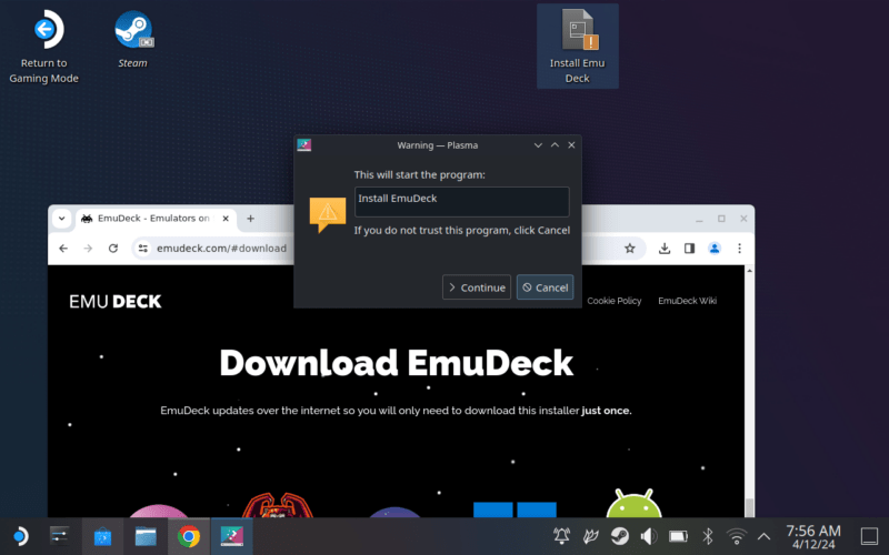 Installer le Xbox Cloud Gaming (Xbox Game Pass) sur Steam Deck avec EmuDeck