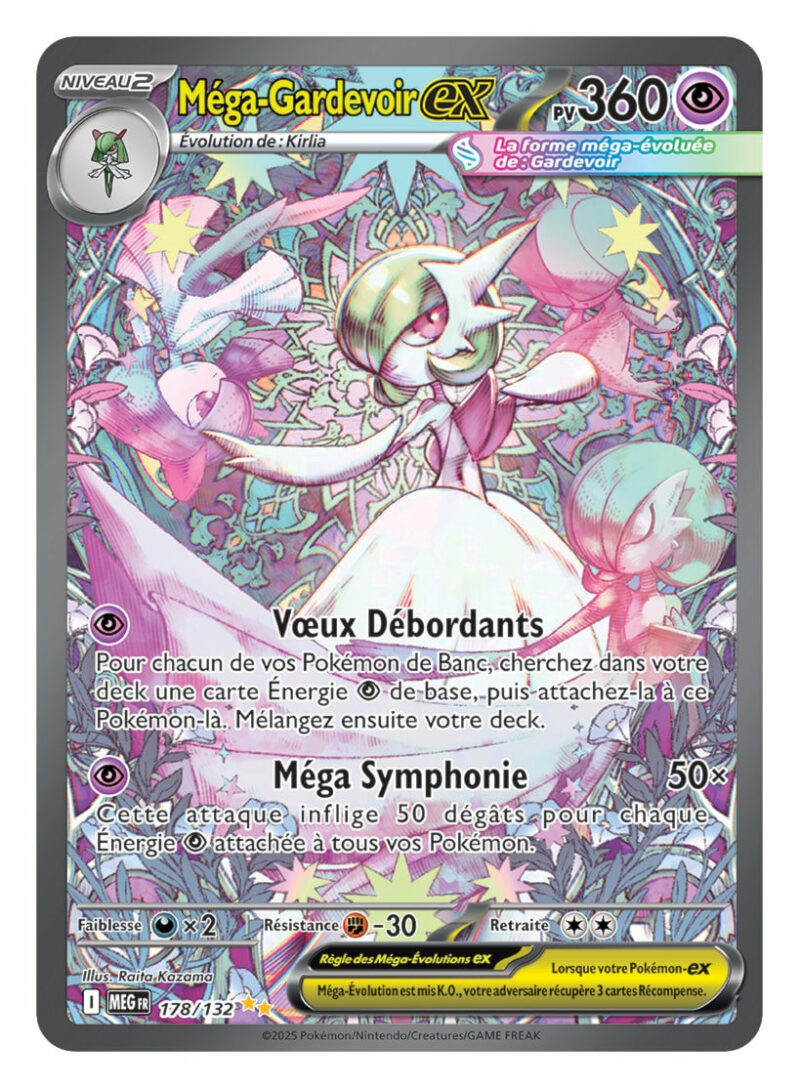 Méga-Évolution (MEG) : Liste des cartes de l'extension du JCC Pokémon