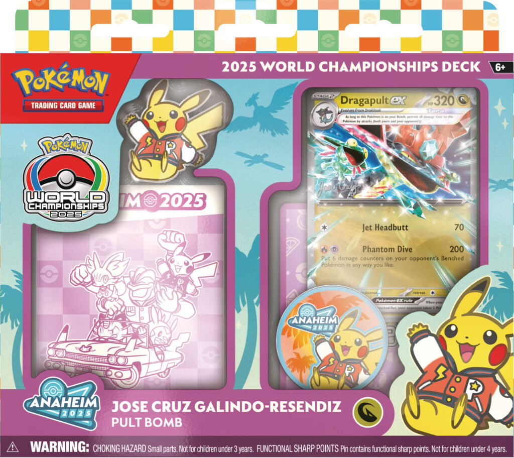 JCC Pokémon : Les decks des Championnats du Monde 2025