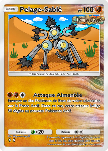 Pokémon Pocket : Liste des cartes Propulsion Paradoxe